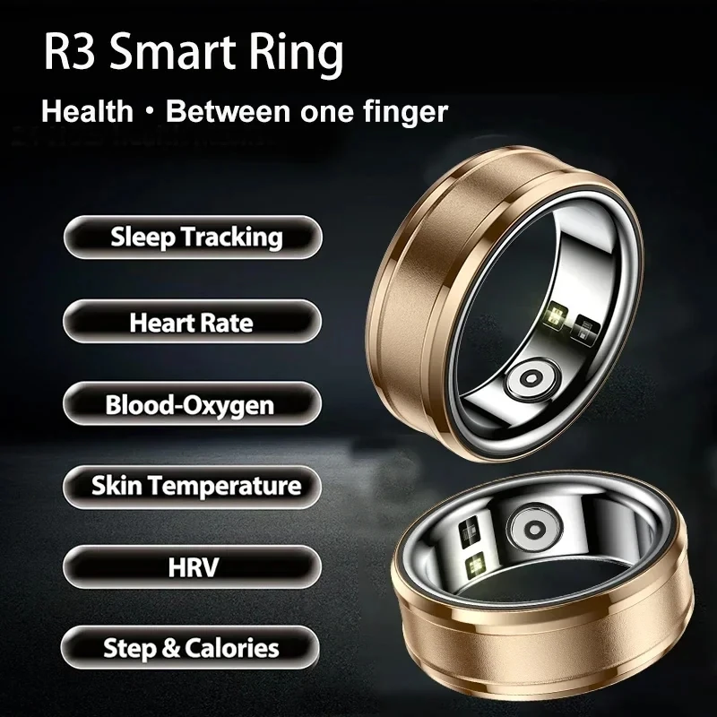 Smart-Ring-Titanium-Steel-Shell-Health-Monitoring-Ring-Smart-Men-Women ...