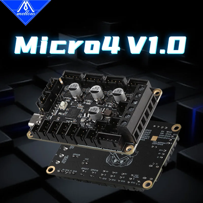 Mellow-Fly-Micro4-V1-0-Board-HV-4-Axis-32Bit-Raspberry-Pi-RP2040-For ...