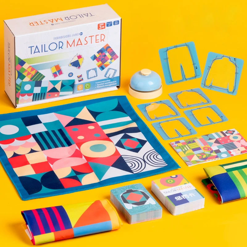 Tailor-Master-Battle-Game-Kids-Toys-Color-Shape-Matching-Logical ...