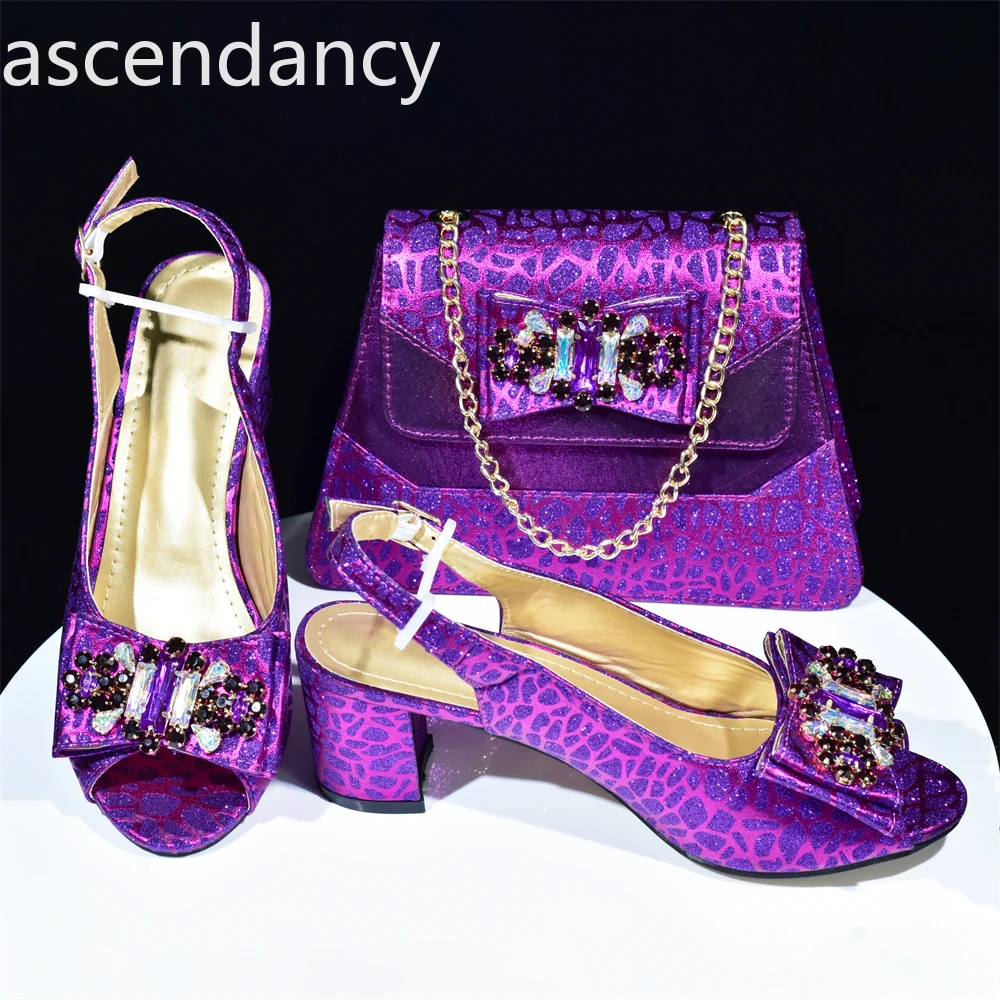 Luxury-Shoe-and-Bag-Set-for-Party-in-Women-Nigerian-Italian-Shoes-and ...