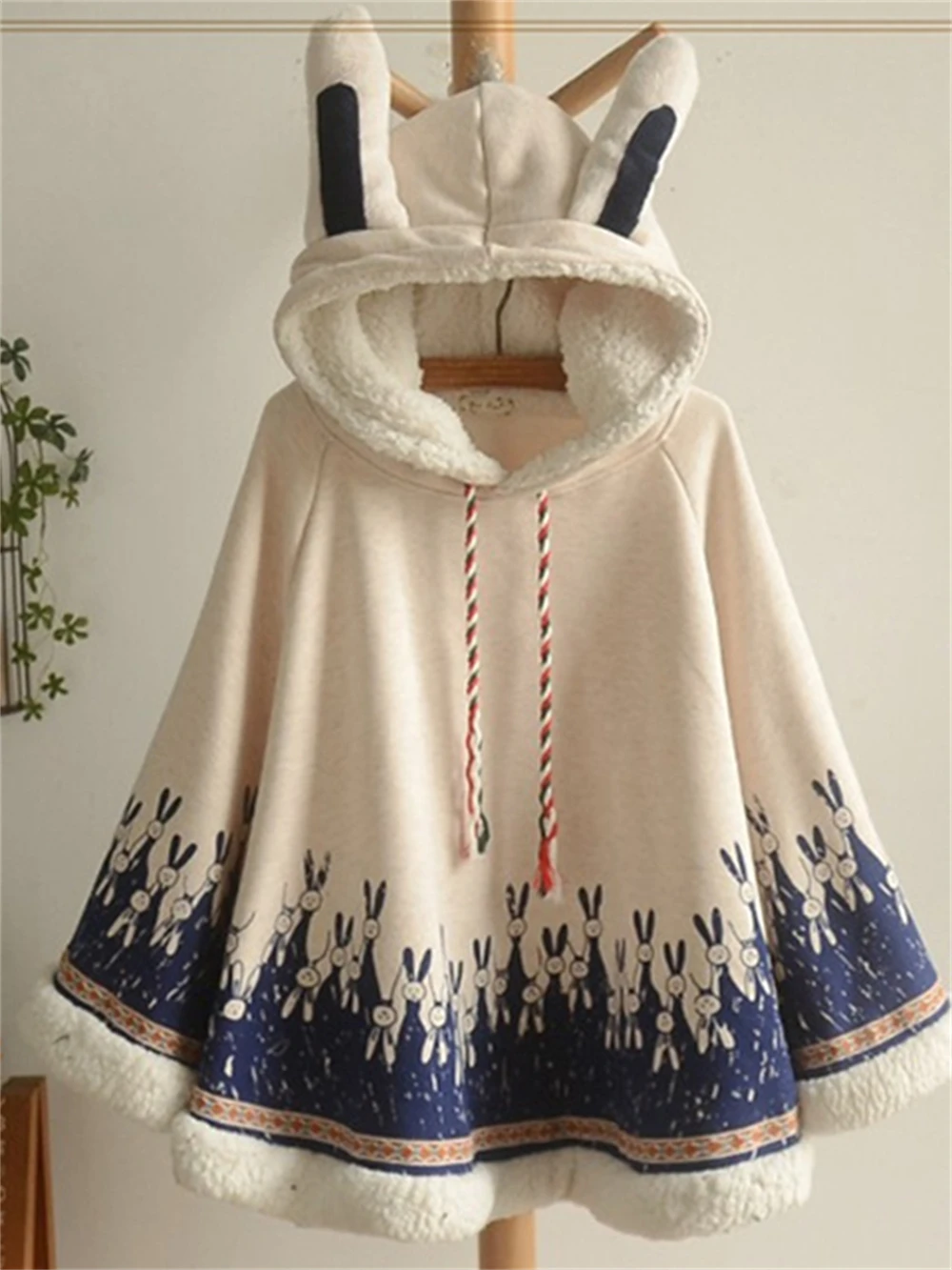 Japanese-Poncho-Cloak-Jackets-Mori-Girl-Autumn-Winter-Hooded-Kawaii ...