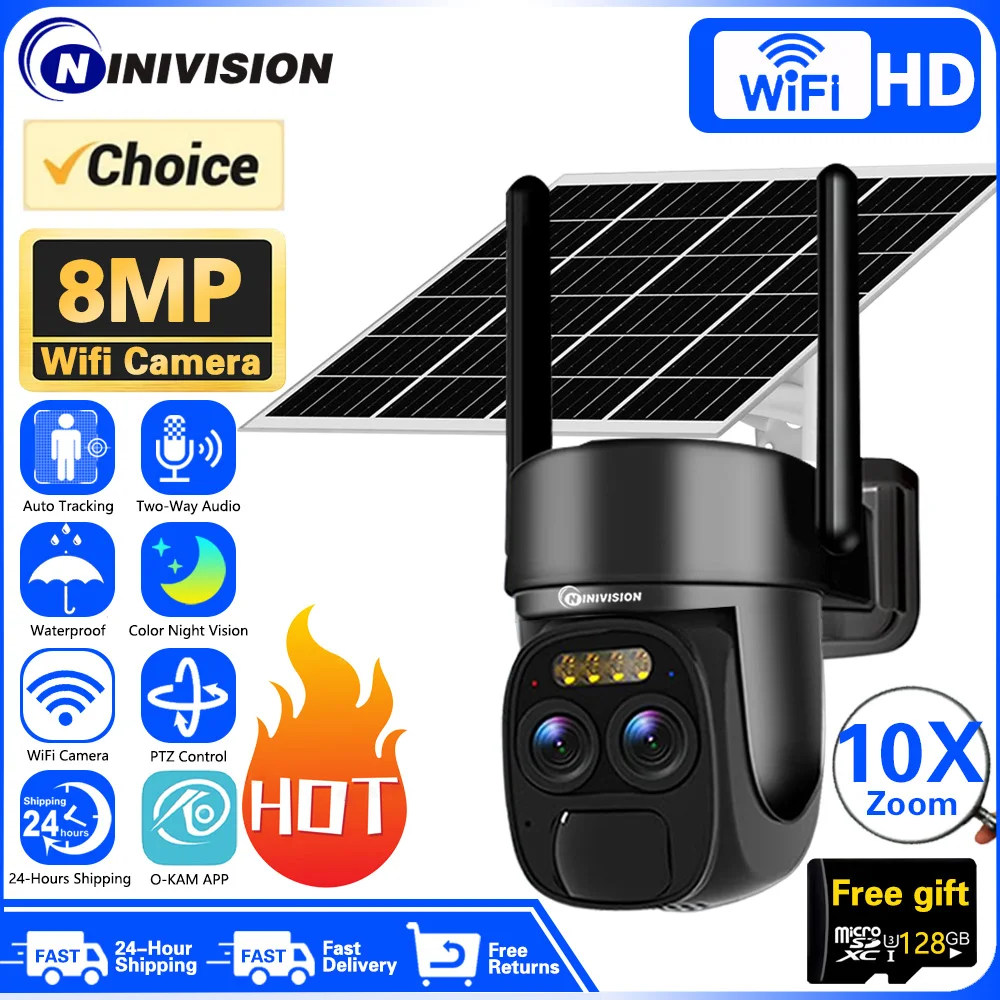 4K-8MP-Dual-Lens-WIFI-Solar-Pane-Camera-Outdoor-10X-Optical-Zoom-Audio ...