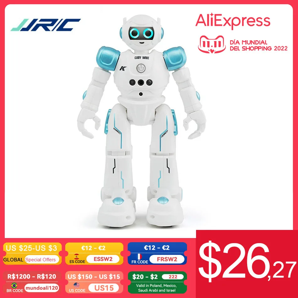 Jjrc R11 Rc Robot Cady Wike Gesture Sensing Touch Intelligent ...