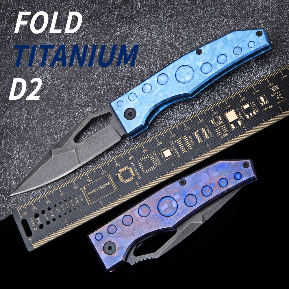Titanium Alloy Self Defense Knife | Titanium Multifunctional Knife ...