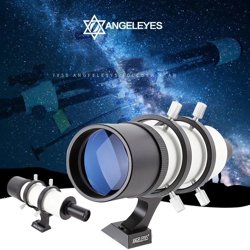 Angeleyes-9x50-Finder-Scope-With-Crosshair-Reticle-Finderscope ...