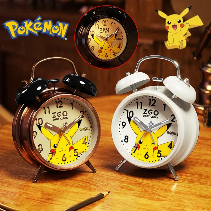 Pokemon-Pikachu-reloj-despertador-de-dibujos-animados-para-ni-os-alta ...