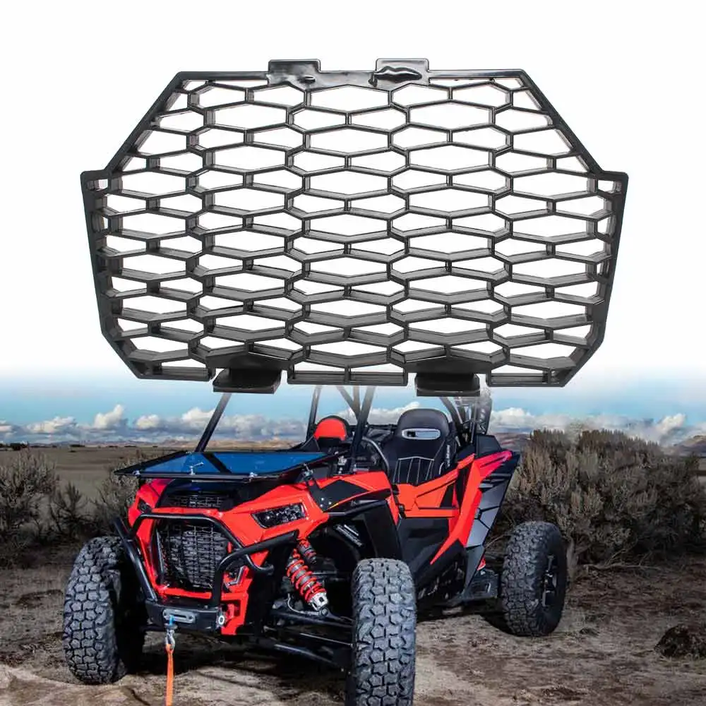 UTV-ATV-Accessories-Front-Radiator-Grilles-Cover-Main-Mesh-Grille-Fit ...