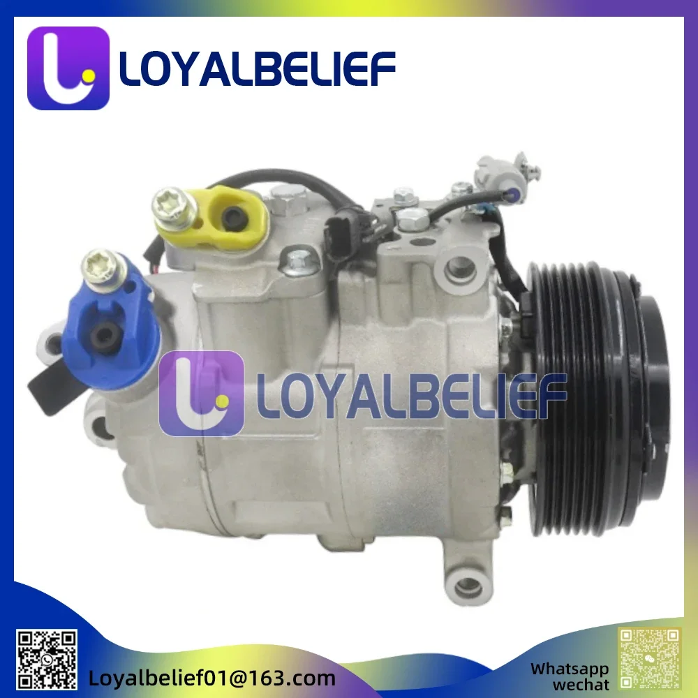 AC Compressor For BMW 5 F10 F11 F18 X1 1-serie 3 serie 318d 320d 330d ...