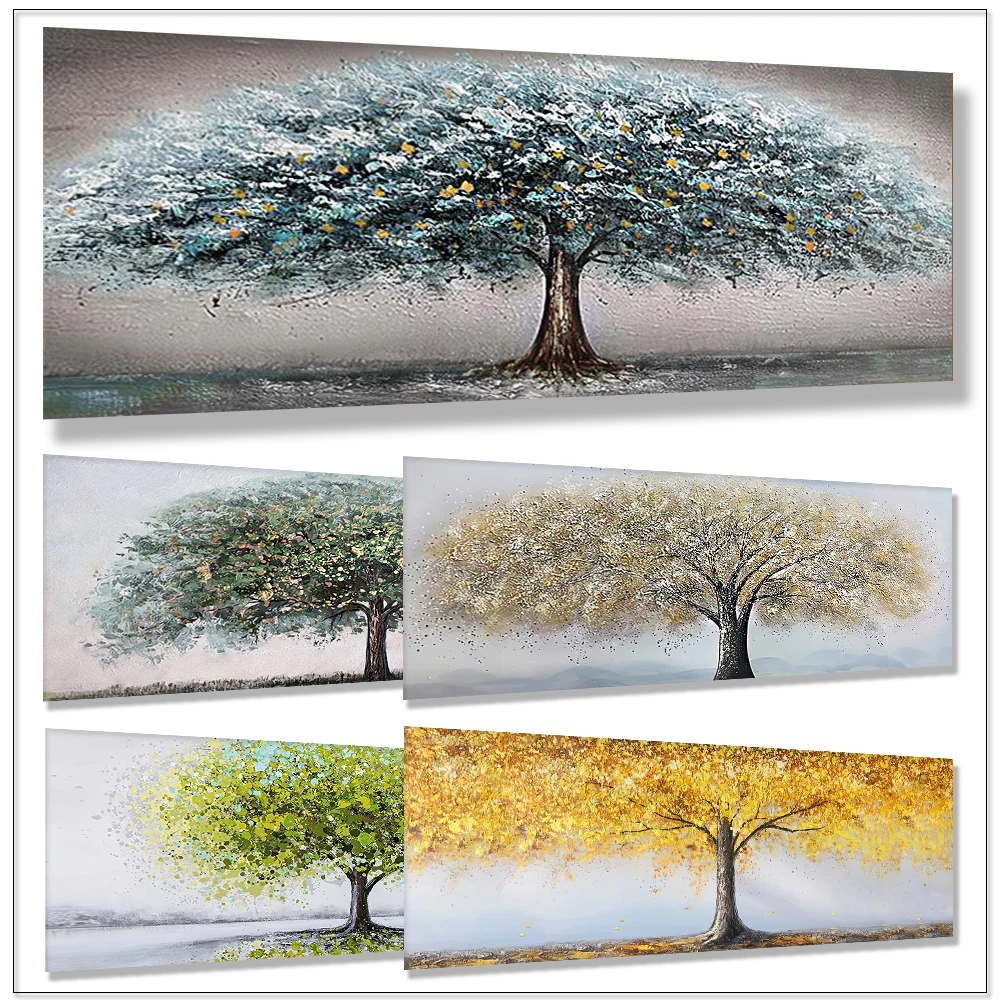 5d Full Square Diamond Painting Tree Landscape DIY Diamond Embroidery ...