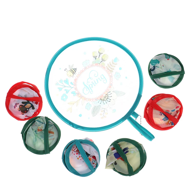 1pc-Japanese-Foldable-Fan-Mini-Portable-Folding-Fan-Pocket-Cloth-Fan ...