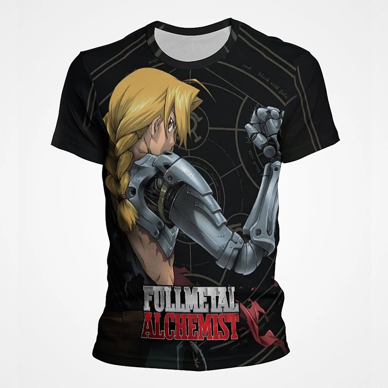 Summer Fullmetal Alchemist T-Shirt - Fullmetal Alchemist Merch