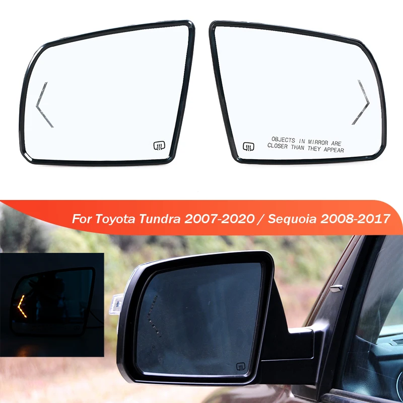 For-Toyota-Tundra-2007-2020-Sequoia-2008-2017-Car-Exterior-Rearview ...