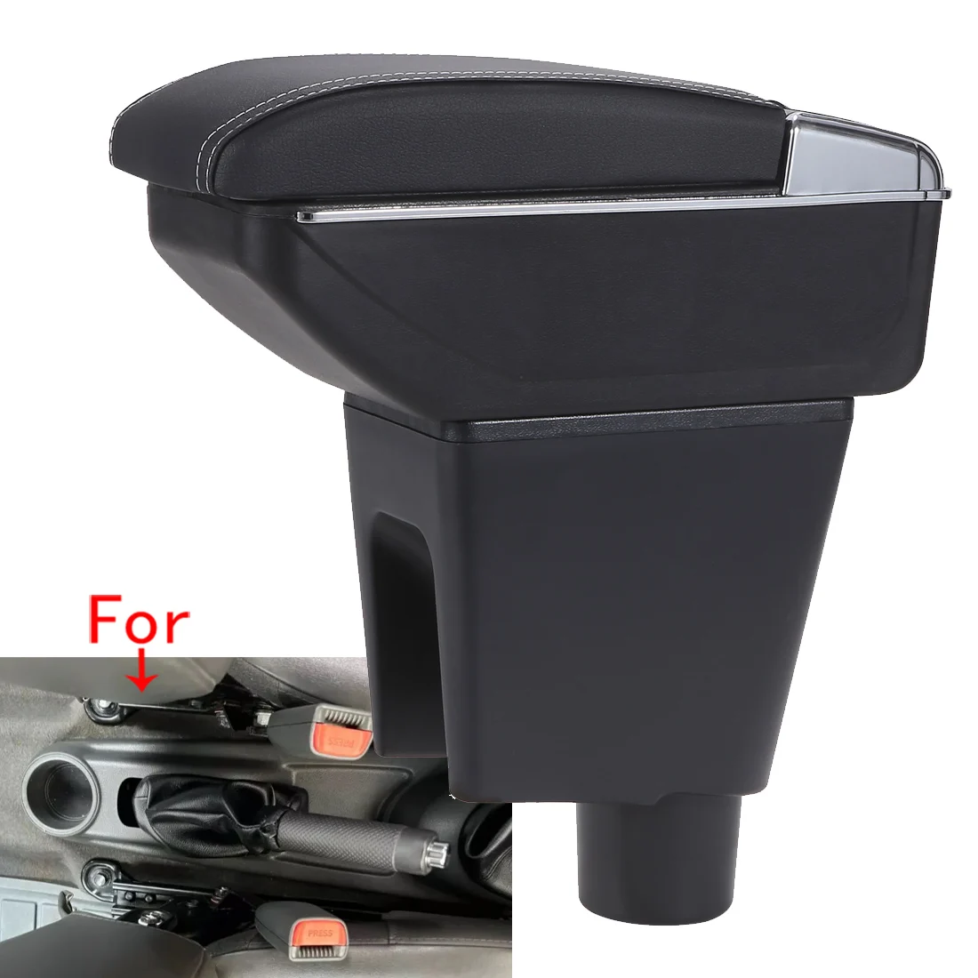 For Chevrolet Spark Armrest Box For Chevrolet Spark III Aveo T200 Car ...