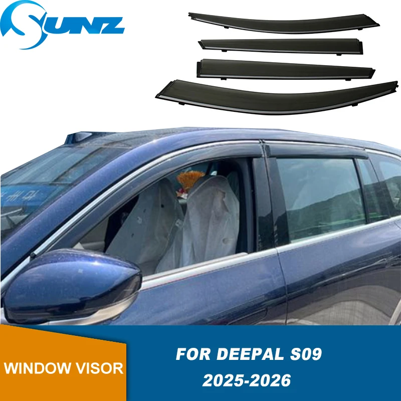 Car Window Visor For Deepal S09 2025 2026 Door Visor Wind Rain Sun ...