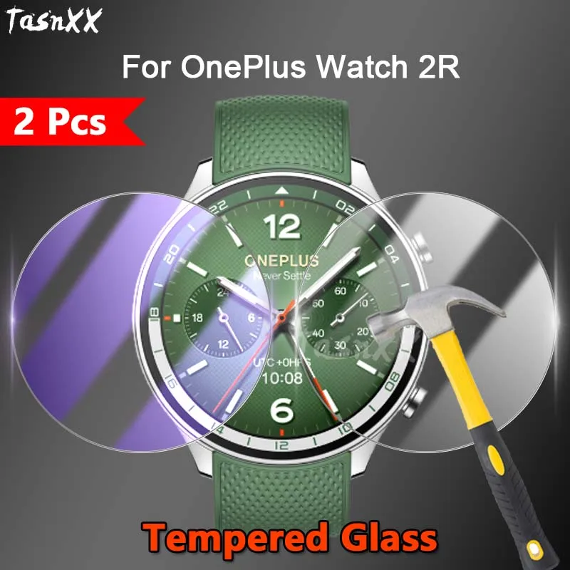 2Pcs For OnePlus Watch 2R SmartWatch 2.5D Ultra Slim Clear / Anti ...