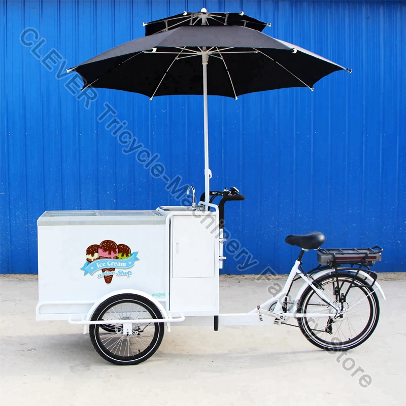 Street-Mobile-Vending-Bicycle-With-Cooling-System-Freezer-Tricycle-Ice ...