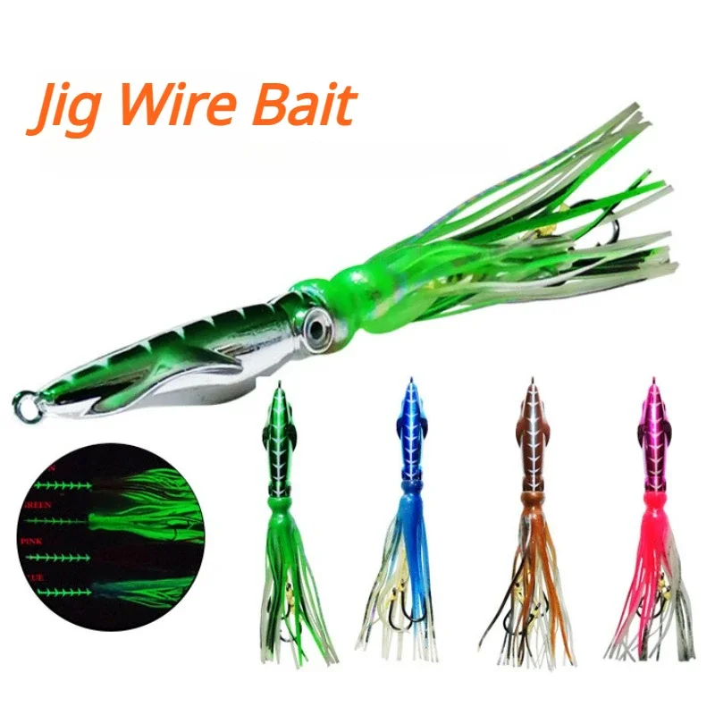 1PC-Slow-Pitch-Jig-Wire-Bait-Inchiku-Metal-Head-Octopus-Skirt-Fishing ...