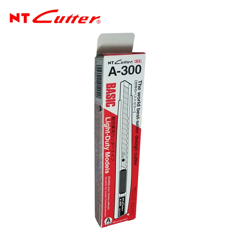 NT-Cutter-A-300-modelos-ligeros-cuchillo-de-utilidad-b-sico-con-hoja ...