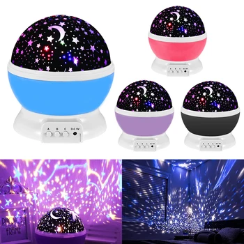 Night Lamp Projector Starry Sky Night Light Projector Baby Lamp Decor ...