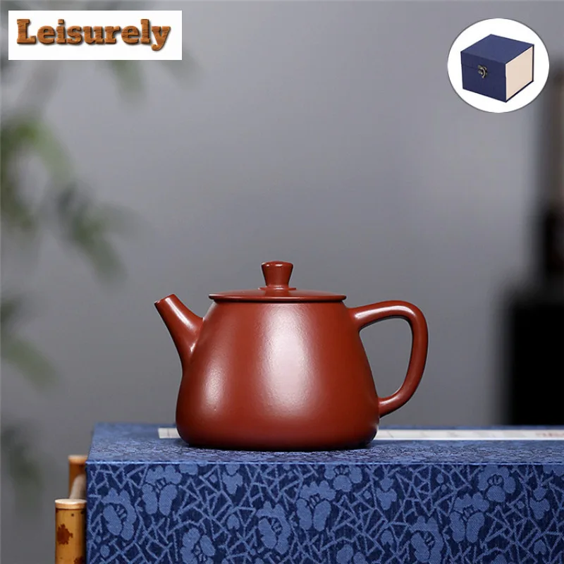 200ml-Elegant-Yixing-Purple-Clay-Teapots-Handmade-Pot-Raw-Ore-Dahongpao ...
