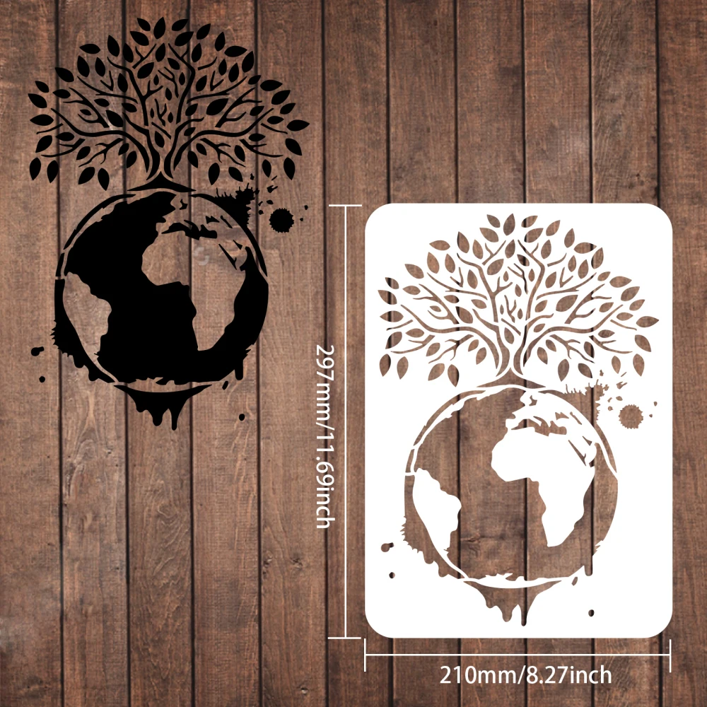 Earth Stencils