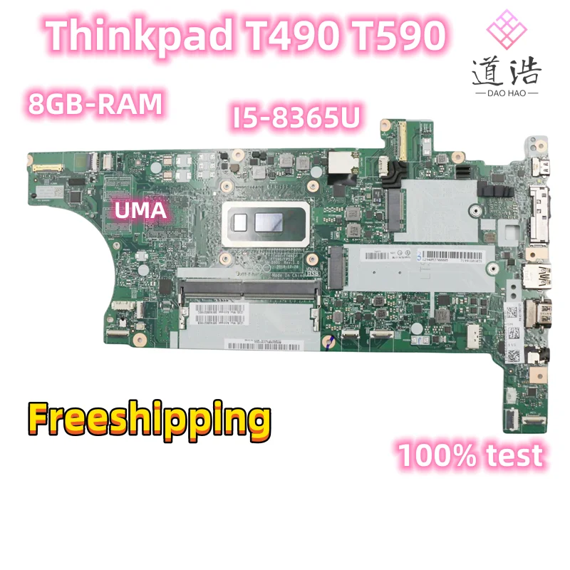 NM-B901-For-Lenovo-Thinkpad-T490-T590-Laptop-Motherboard-FT490-FT492 ...