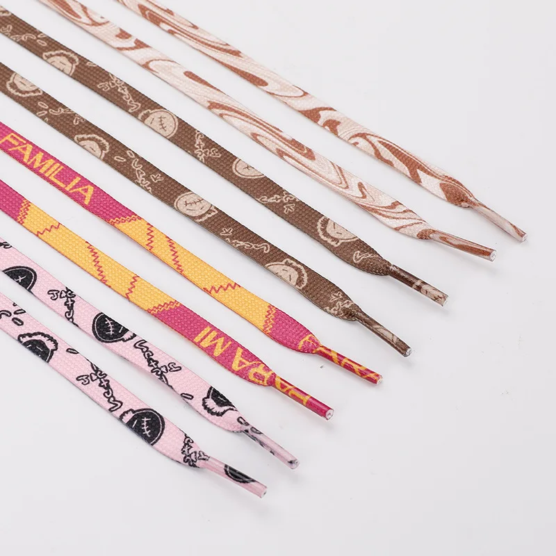 Colorful-Flats-Shoelaces-for-Sneakers-AF1-AJ-Graffiti-Color-Shoelace ...