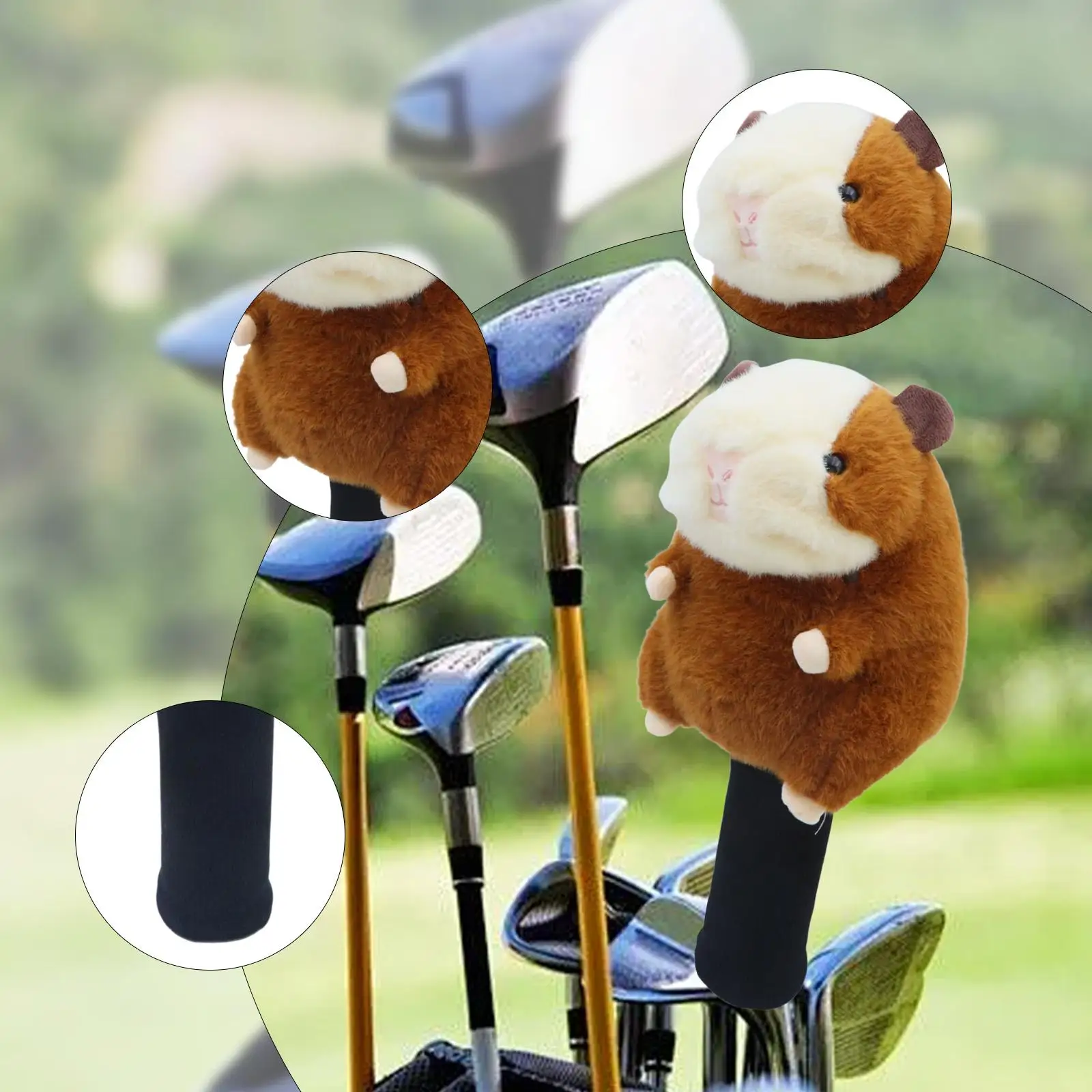 Fairway Wood Golf Club Headcover Capybara Anti Scratch Funny Golf Head ...