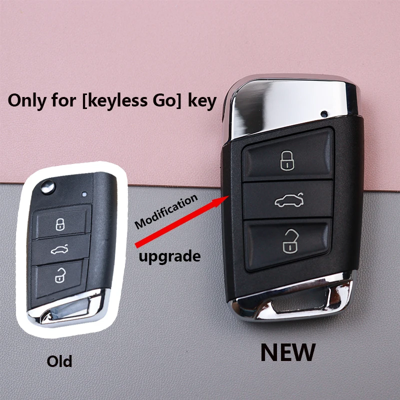 Upgrade Car Key Shell Housing for Volkswagen VW Golf MK 7 Tiguan MK2 T ...