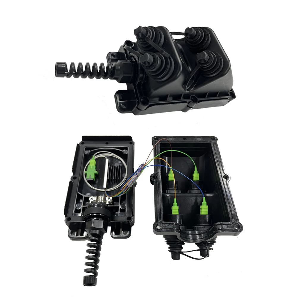 4 port MST Box corning Opti-Tap FTTH FTTA NAP Waterproof Multiport ...