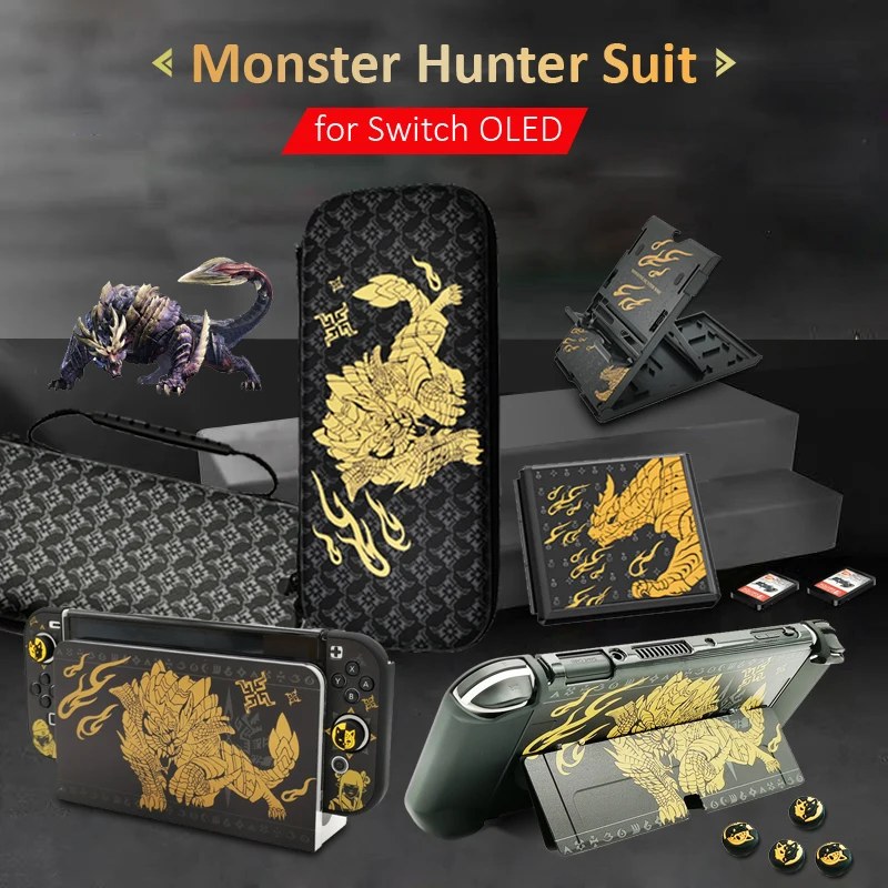 2022-Monster-Hunter-Storage-Bag-for-Nintendo-Switch-OLED-Carrying-Case ...