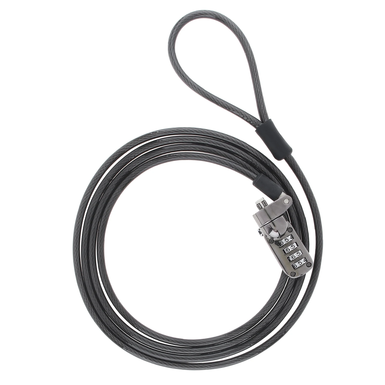 6-Foot-Universal-Combination-Laptop-Lock-for-Notebook-Projector-Other ...