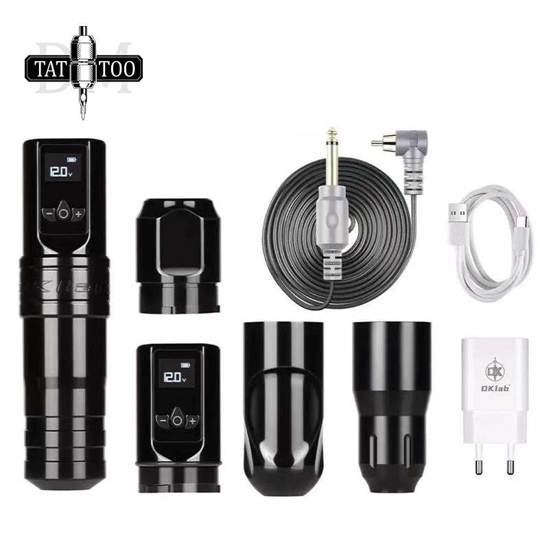 Wireless Tattoo Machine 2400mah Battery Coreless Motor Dk-w1 Protattoo ...
