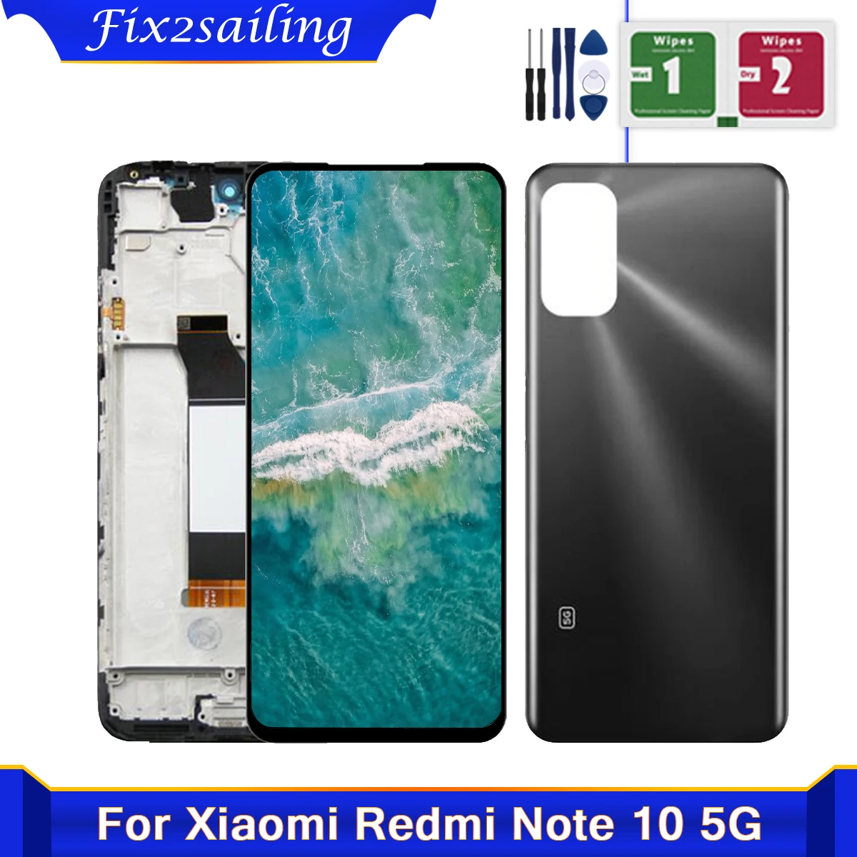 6-5-For-Xiaomi-Redmi-Note-10-5G-LCD-Display-Touch-Screen-Assembly-For ...