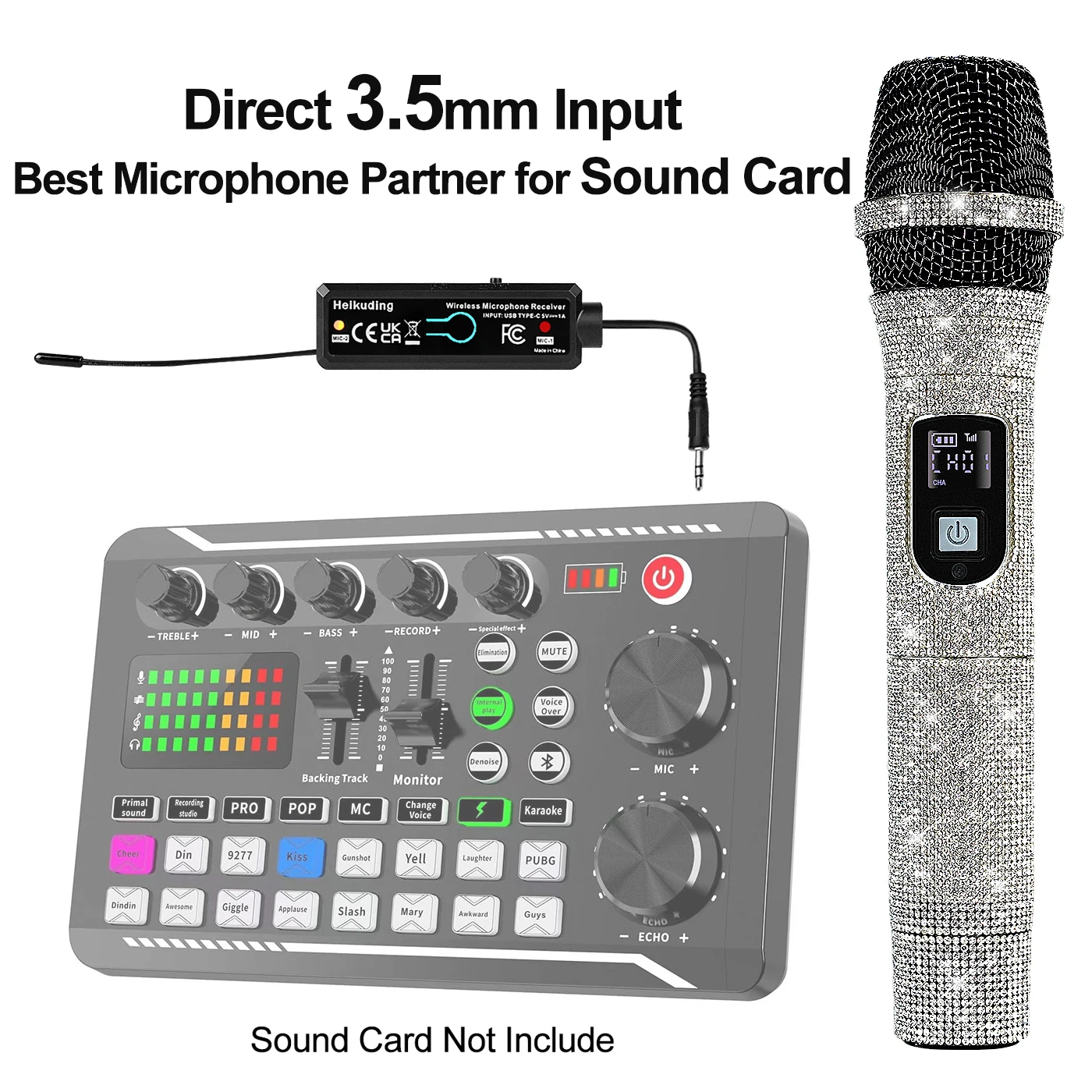 Real-UHF-No-Delay-Professional-Universal-Wireless-Microphone ...