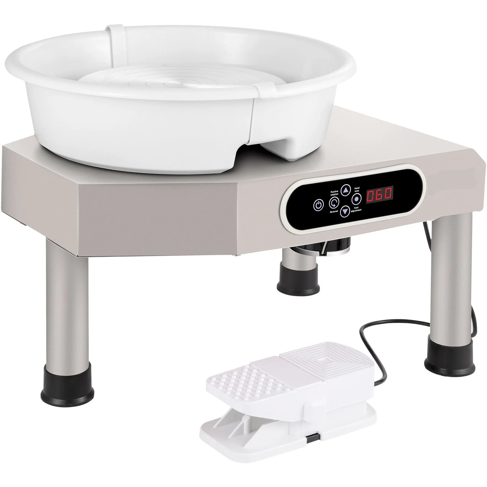 Pottery Wheel Ceramic Forming Machine 25cm LCD Touch Screen Clay Wheel ...