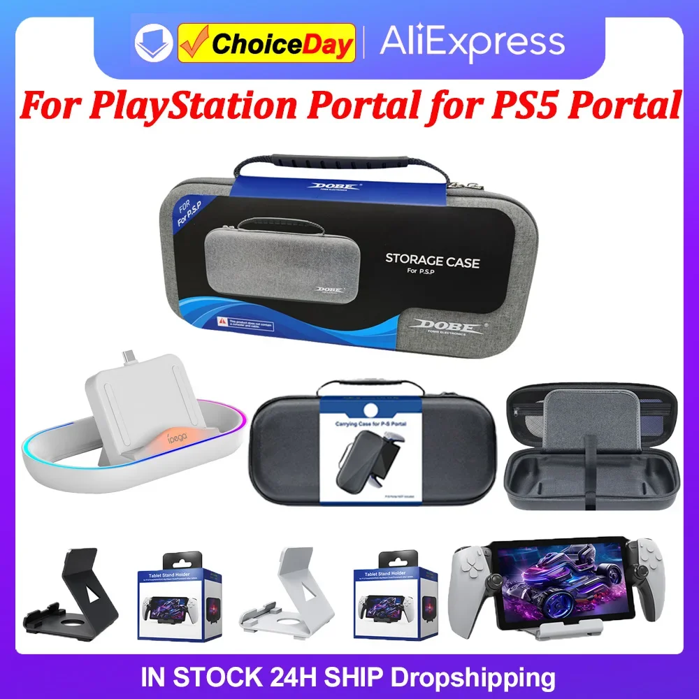 New-Carrying-Case-Bag-for-PS5-Portal-Console-Hard-Shell-Carry-Case ...