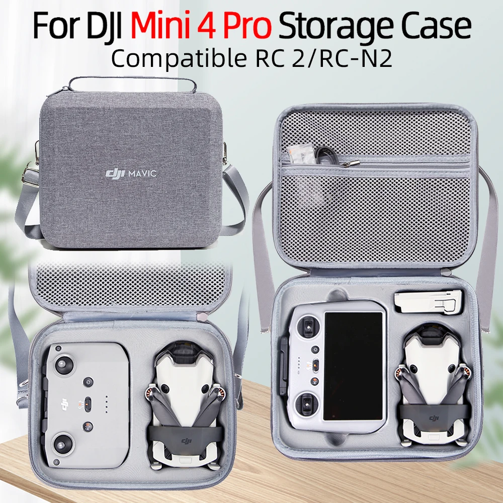 For-DJI-Mini-4-Pro-Storage-Case-RC2-RCN2-Remote-Control-Accessory ...