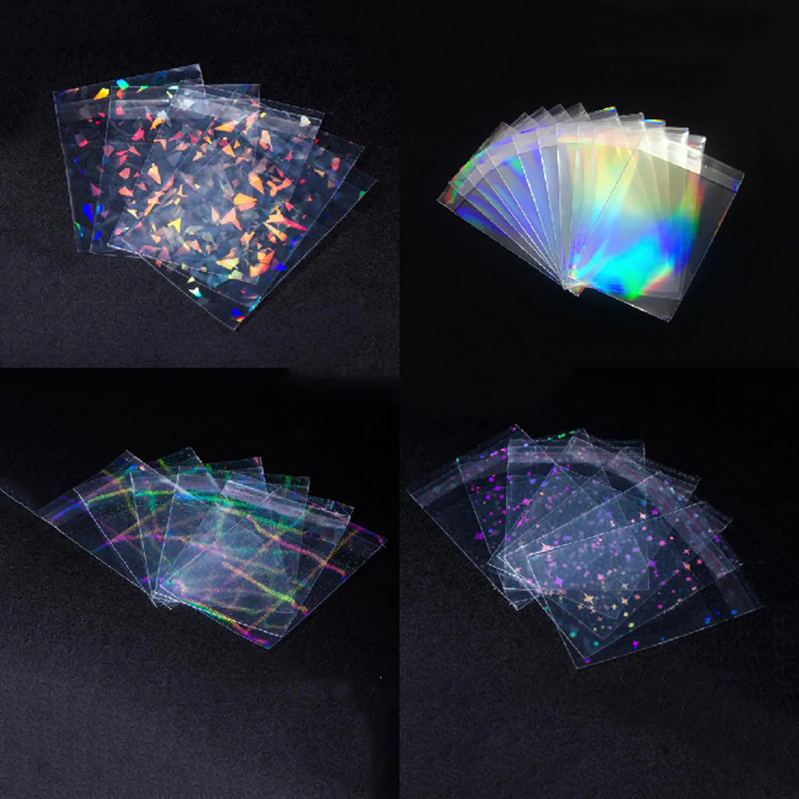 10-PCs-Plastic-Self-Seal-Self-Adhesive-Jewelry-Bags-Rectangle ...