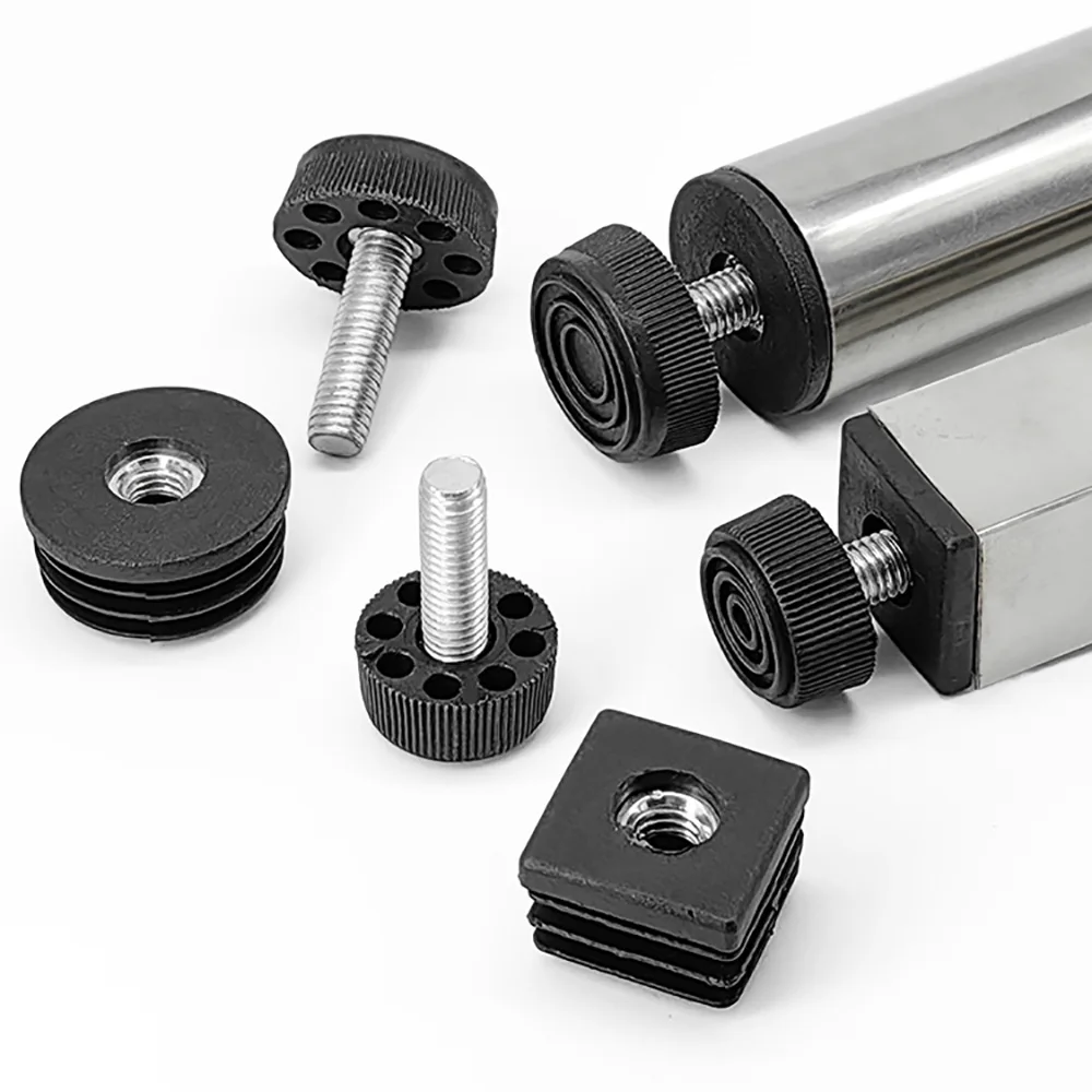 2-4pc-M6M8-Adjustable-Furniture-Leg-Screw-In-Base-Height-Adjustment ...