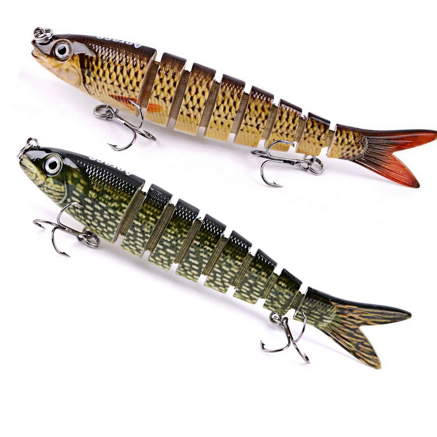 Swimbait Joint Sinking Wobbler Fishing Lure 12cm 19g Multi Jointed ...
