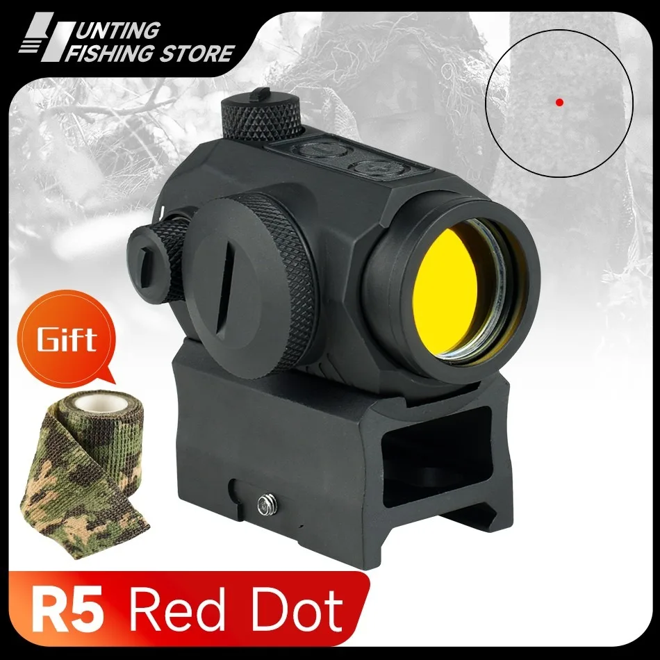 R5-Red-Dot-Sight-Tactical-Optics-Reflex-2-MOA-Acess-rio-de-ca-a-Pistola ...