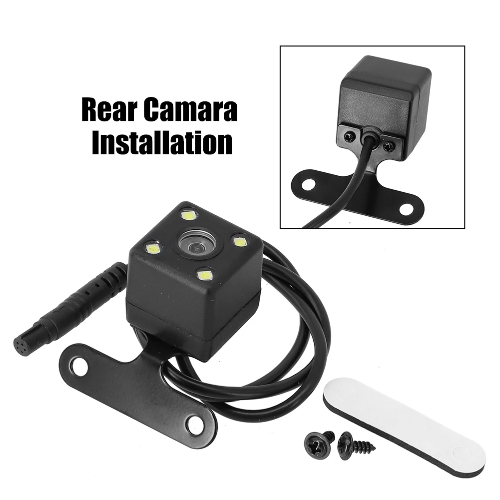5Pin Video Port Car Auto Rear View Camera With 4LED Night Vision For ...