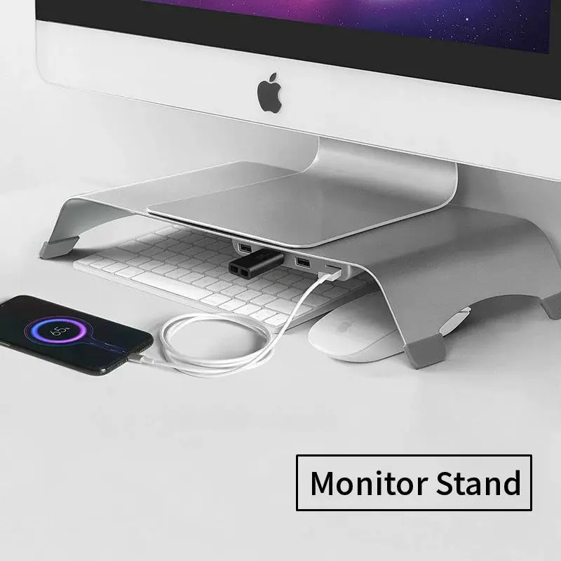 Universal-Monitor-Stand-Holder-Aluminum-Alloy-Laptop-TV-PC-Monitor ...