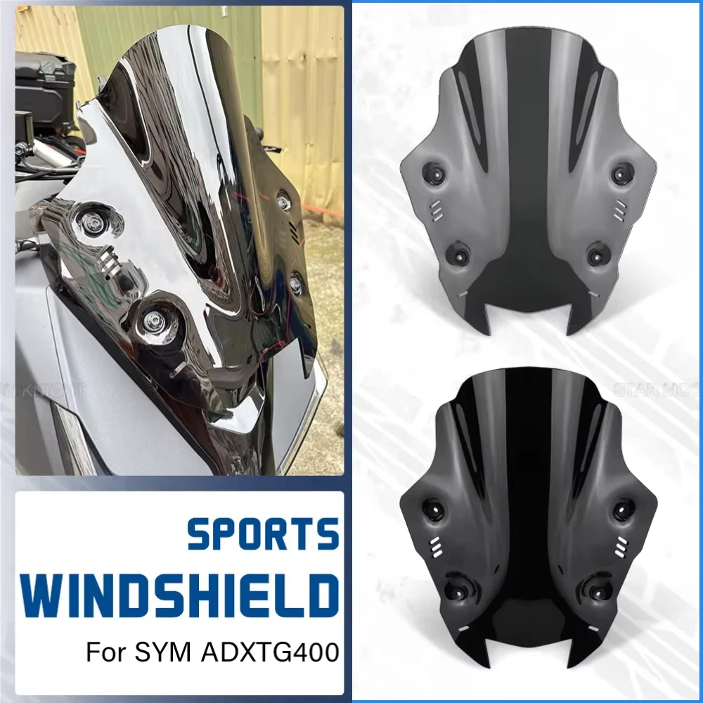 Windshield For SYM ADXTG 400 2025 ADXTG400 Motorcycle Modification ...