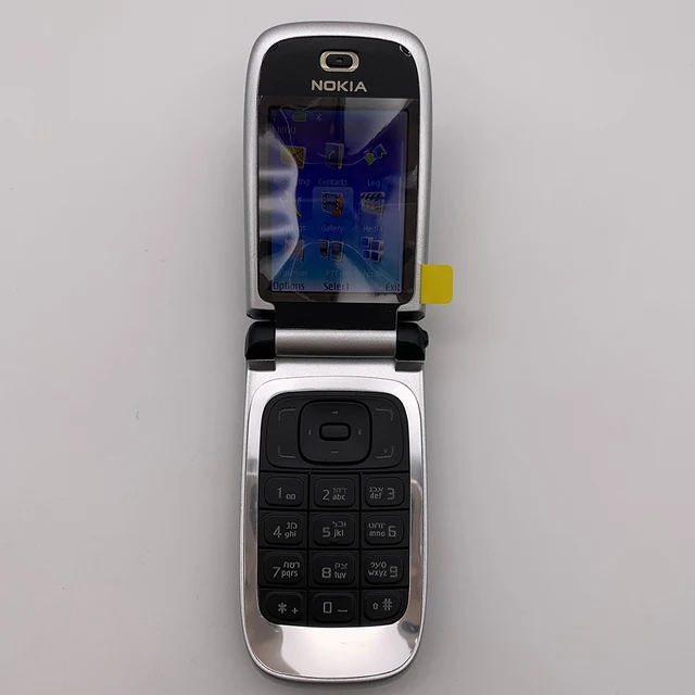 Nokia 6131 Single SIM Mobile Phone cellphone & Russian Arabic Hebrew English Keyboard Original ...