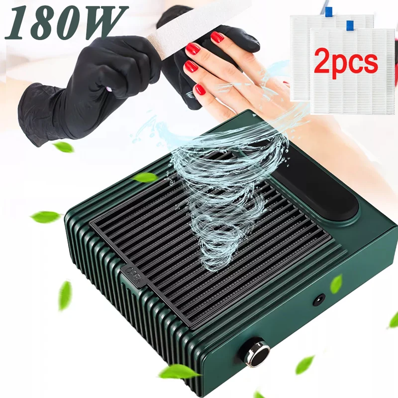 180W-Nail-Vacuum-Cleaner-Dust-Absorber-Fan-for-Manicure-Pedicure-with-2 ...
