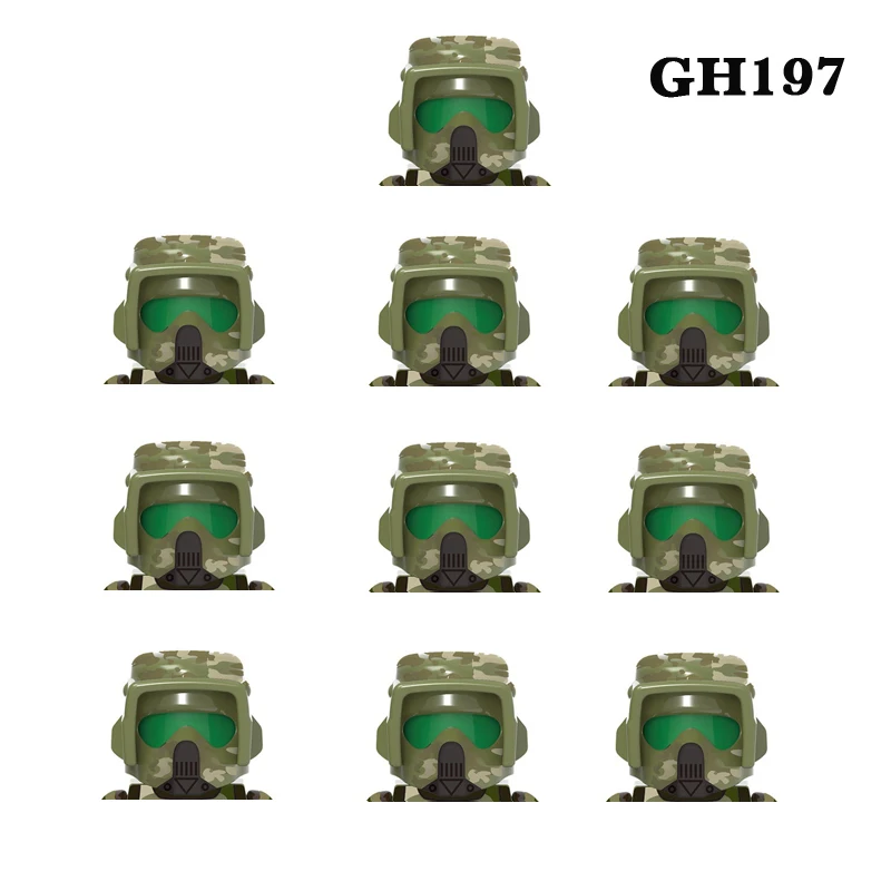10PCS-Set-Building-Blocks-41st-Scout-Battalion-Trooper-Commander-Bacara ...