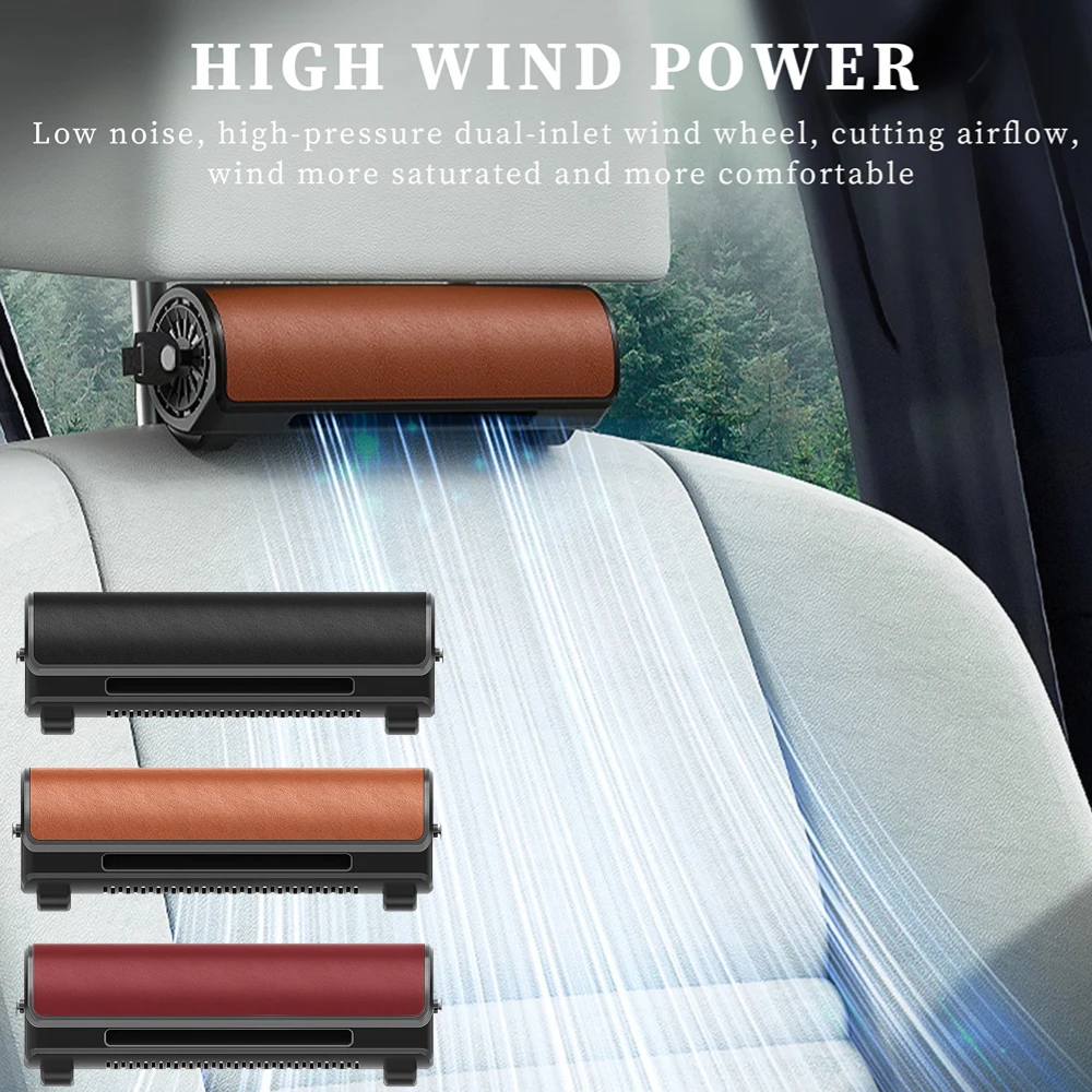 Car-Rear-Headrest-Fan-USB-Plug-In-Back-Seat-Wind-Cooler-Low-Noise ...
