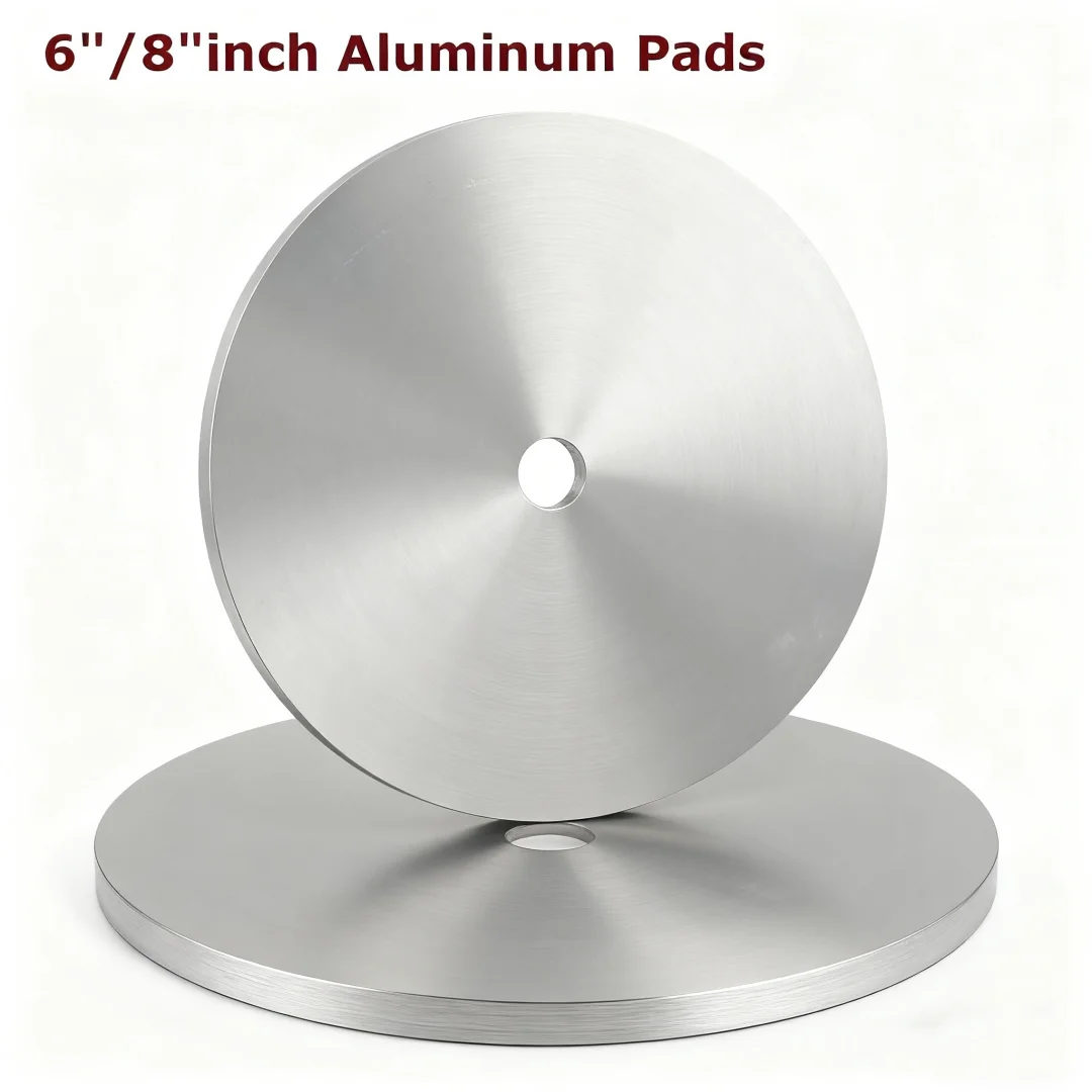 6inch/8inch Aluminum Pads 150mm/200mm Disc For Coated Flat Lap ...
